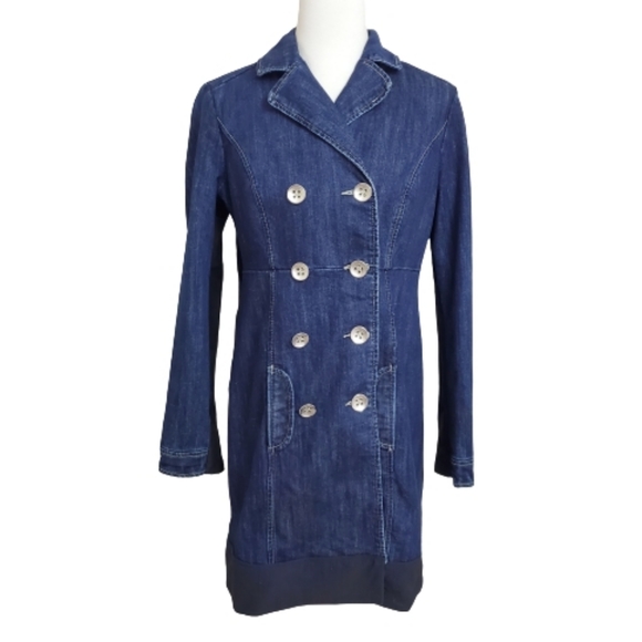 Baccini | Jackets & Coats | Baccini Long Denim Jacket | Poshmark